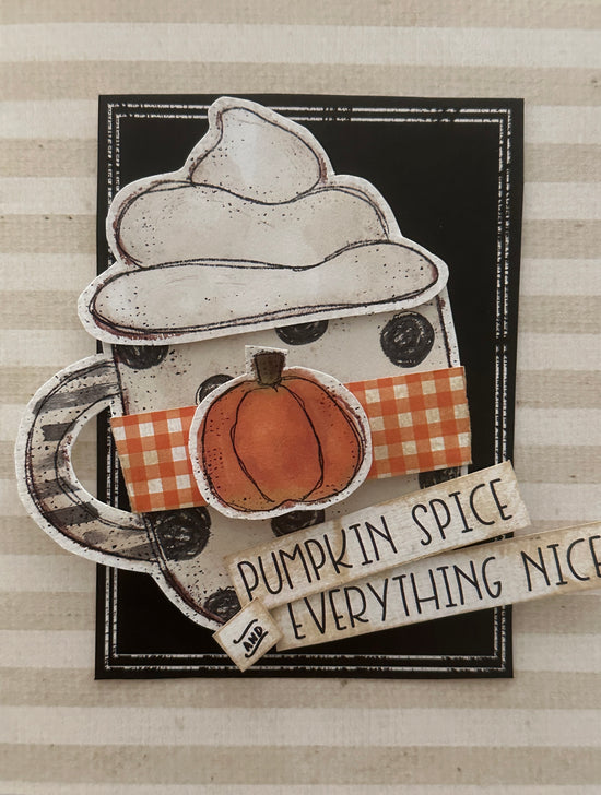 Pumpkin Spice an autumn Card Kit. Make 2 ea of 9 cards – Lasting ...