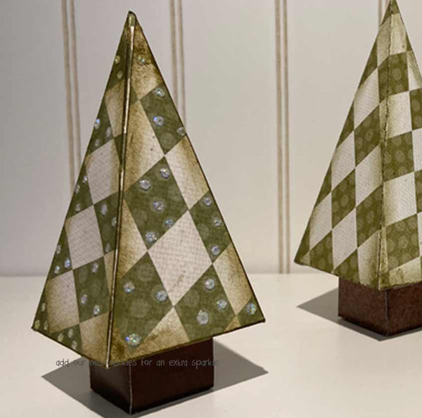 *Paper Christmas Trees – Lasting Impressions for Paper