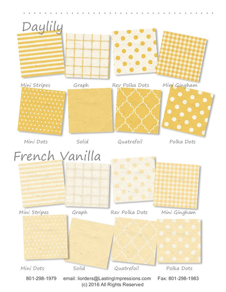 2016 Spring Paper Collection 8 1/2 x 11 – Lasting Impressions for Paper