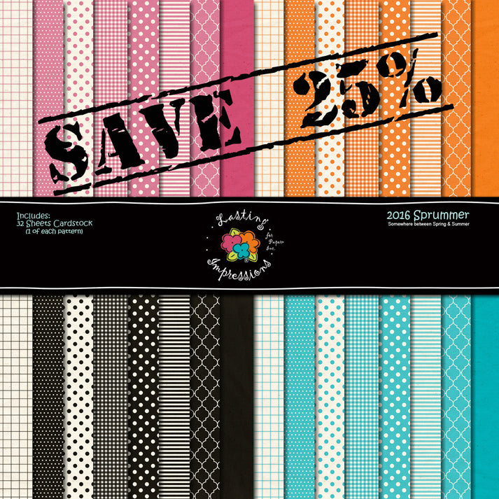 2016 Sprummer Paper Collection 8 1/2 x 11 – Lasting Impressions for Paper