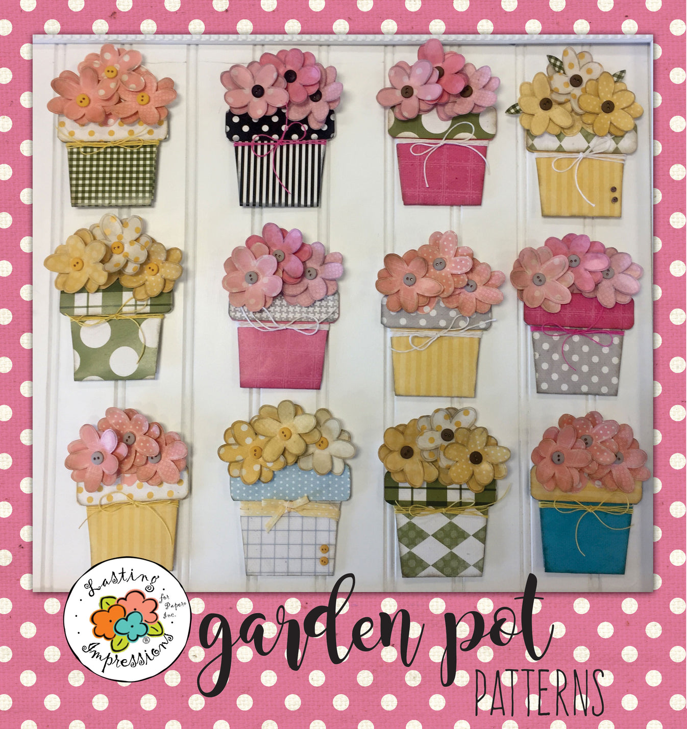 Garden Pot Patterns - Download Only – Lasting Impressions for Paper