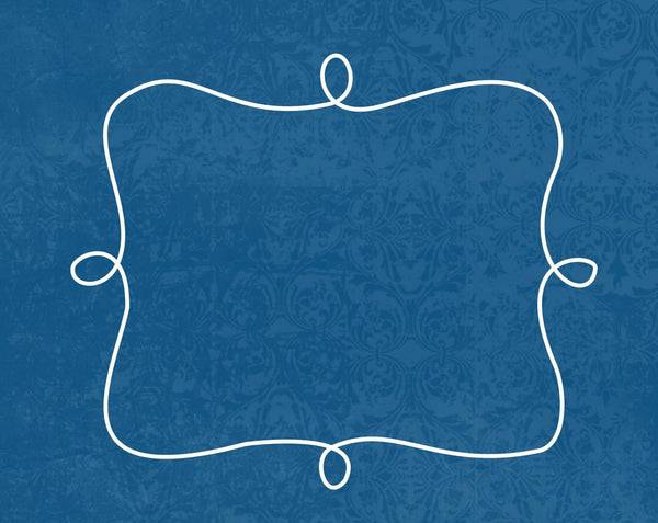 DFCDB - Doodle Frame Cards Dungaree Blue - 10 card pack – Lasting ...